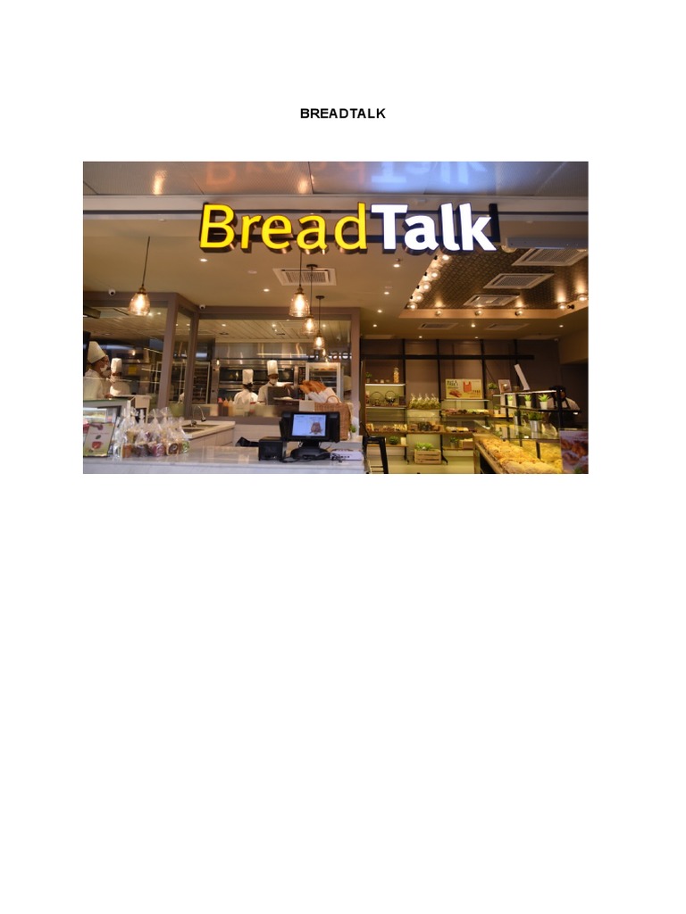 Berkembangnya Bisnis Roti Breadtalk Di Indonesia Pdf
