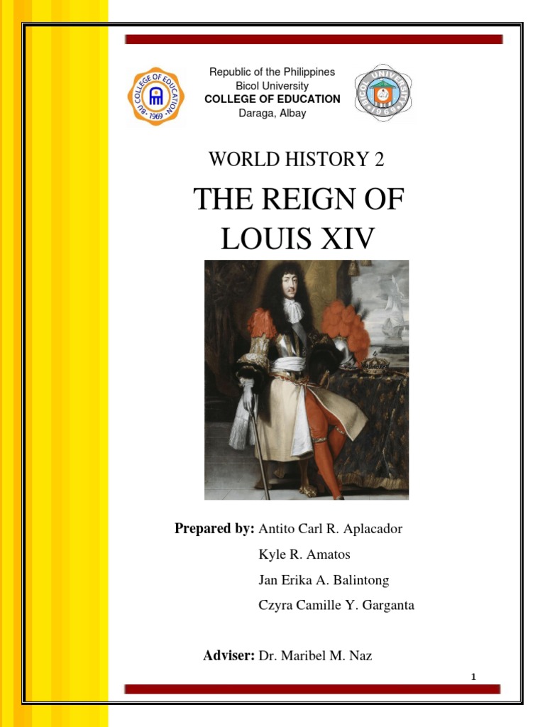 The Reign of Louis XIV: The Sun King | PDF | Mercantilism | Spanish Empire