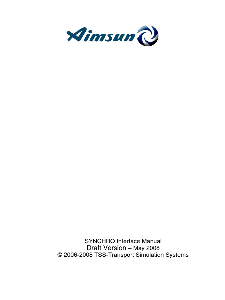 Synchro Interface Manual v6 | PDF | Graphical User Interfaces ...