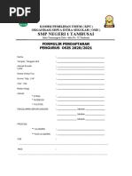 Formulir Calon Ketua OSIS | PDF