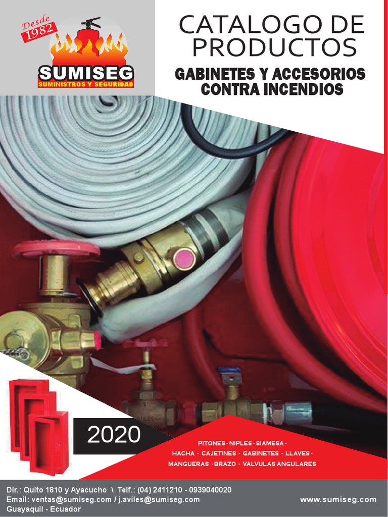 Catálogo de productos de suministros y seguridad contra incendios 2020 ...