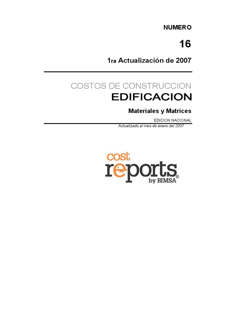 Bimsa Edificacion | PDF | Business