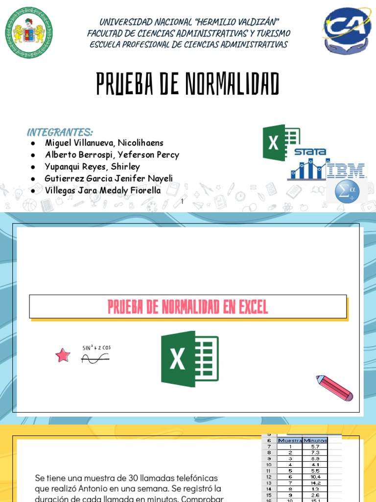 Prueba de Normalidad | PDF | Métodos de evaluación | Métodos de búsqueda