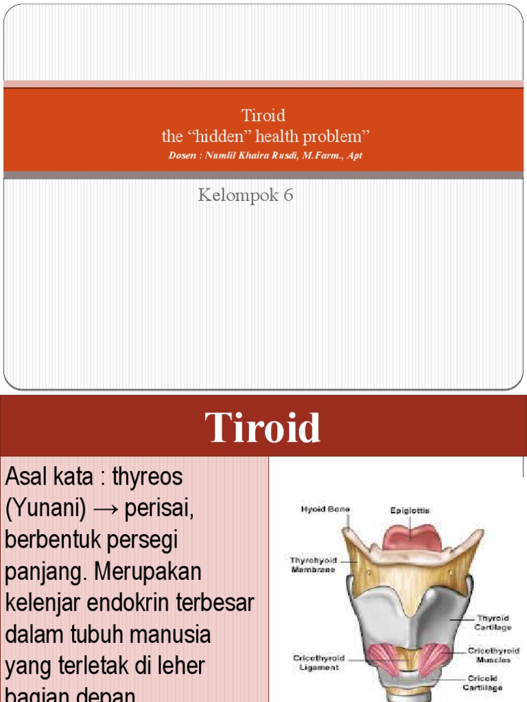 Gangguan Tiroid: Gejala dan Diagnosis | PDF
