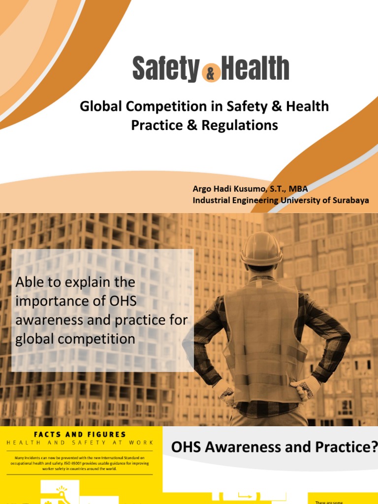 WK 3 Global Competition in Safety Health Practice Regulations ...