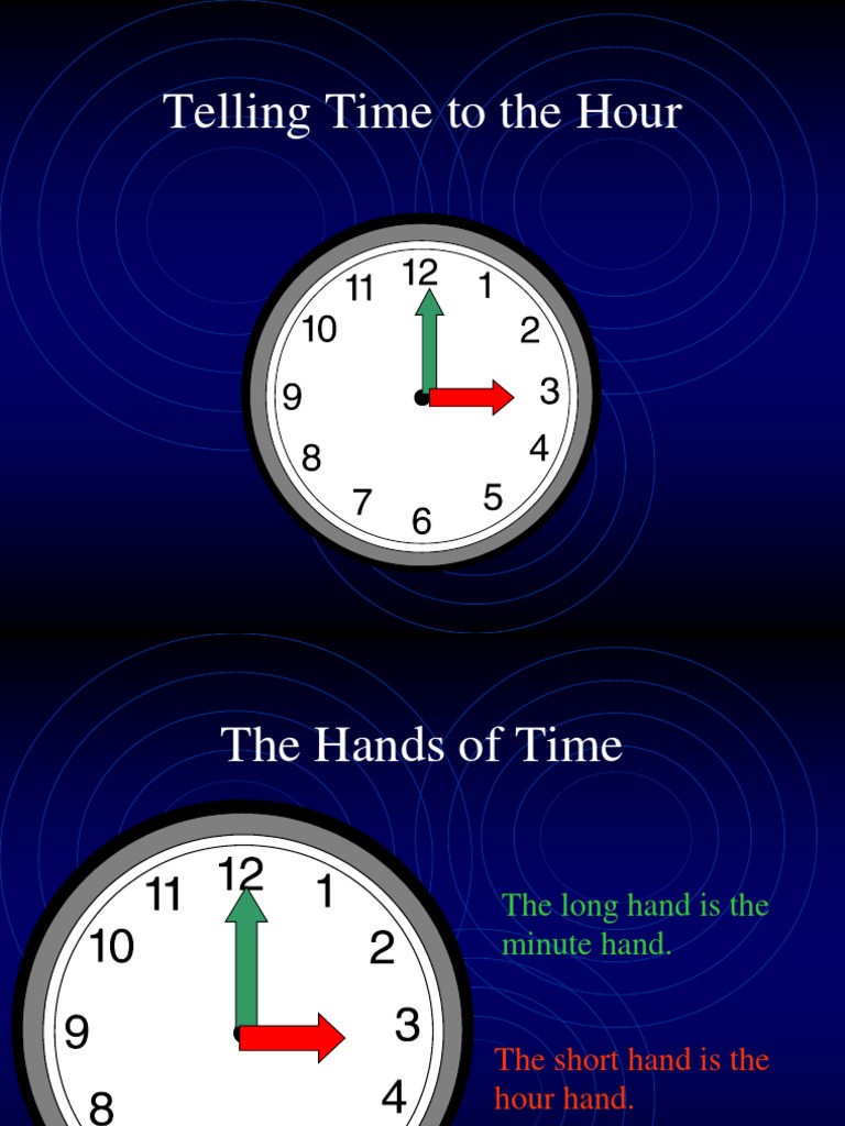 Telling Time: A Grade 3 Guide | PDF | Hour | Measuring Instrument