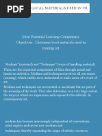 Final Product Using Appropriate Materials in Making Contemporary ART ...