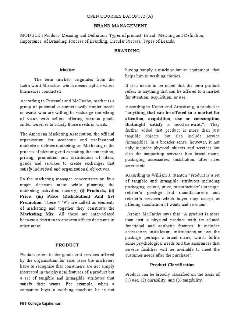 Open Courses Ba5opt22 | PDF | Brand | Marketing