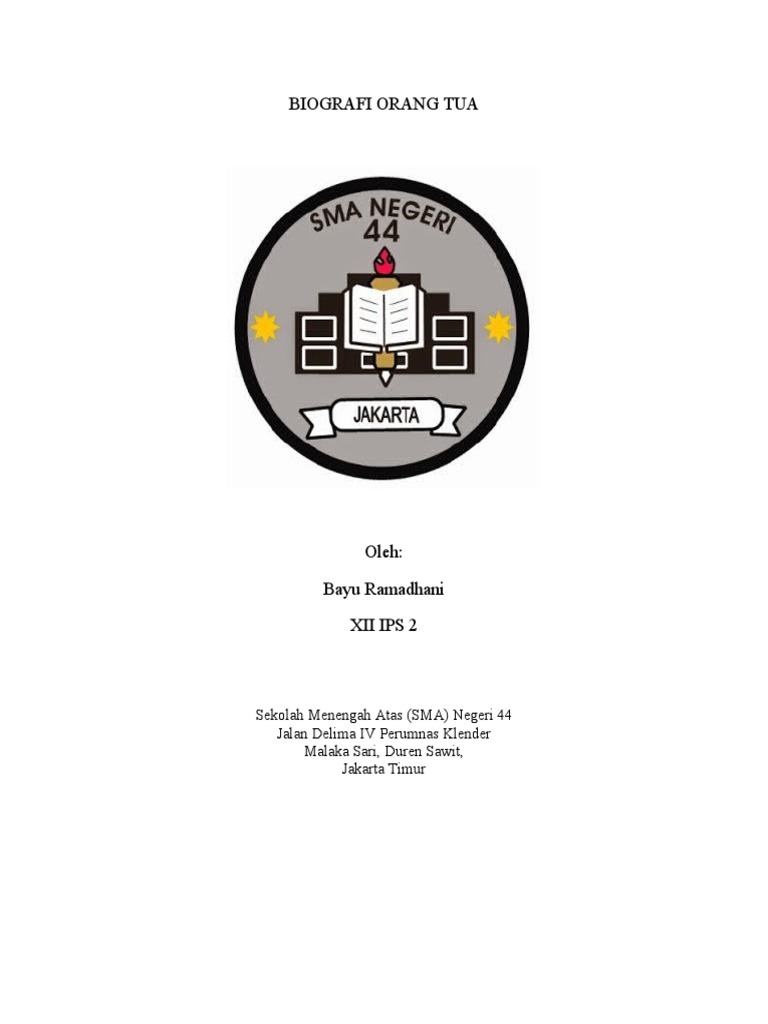 Biografi Orang Tua Pdf