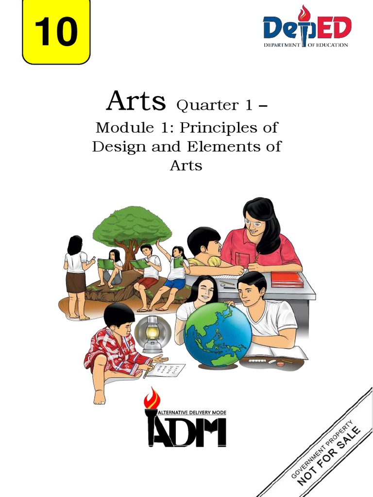 Quarter 1 - Module 1: Principles of Design and Elements of Arts | PDF ...