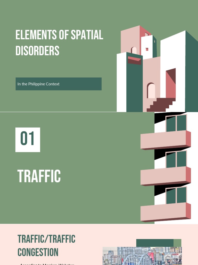 Elements of Spatial Disorders: in The Philippine Context | PDF ...