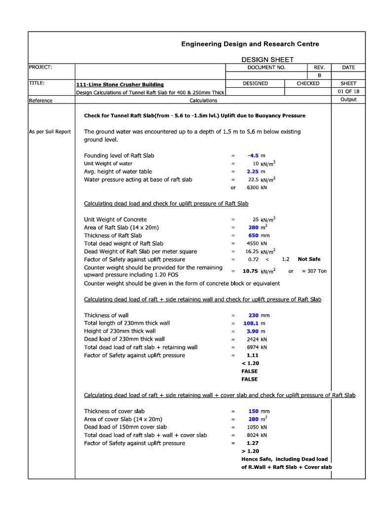 Raft Uplift Check | PDF