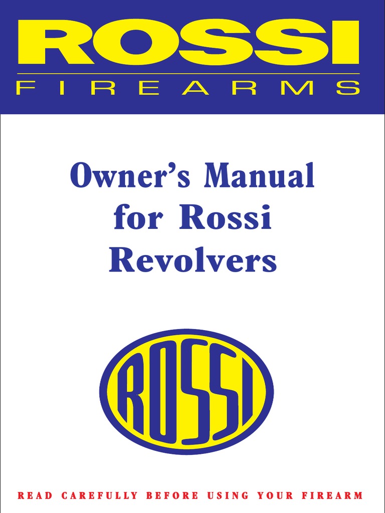 ROSSI Revolvers OM - Newer - 10166423 | PDF | Cartridge (Firearms ...