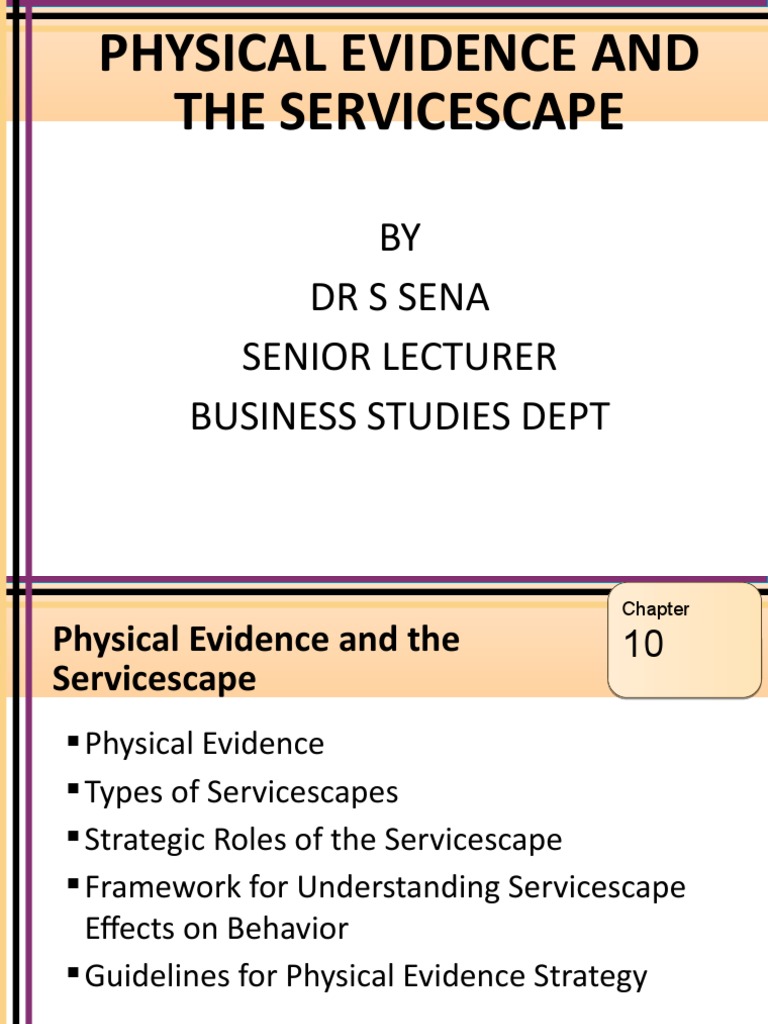 GRP 4-Physical Evidence and The Servicescape | PDF | Neuropsychology ...