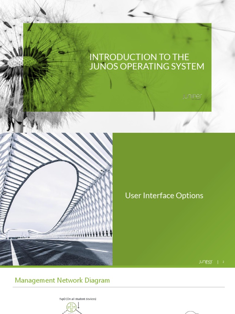 Introduction To The Junos OS - CLI | PDF | Computers