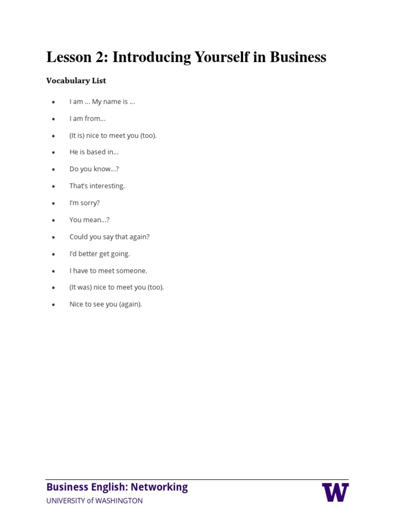 Lesson-2 Vocabulary | PDF | Career & Growth | Language Arts & Discipline