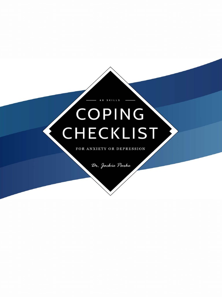 Coping Checklist | PDF | Relaxation (Psychology) | Psychology