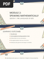 Week 2 Math 7 Module | PDF | Set (Mathematics) | Mathematical Concepts