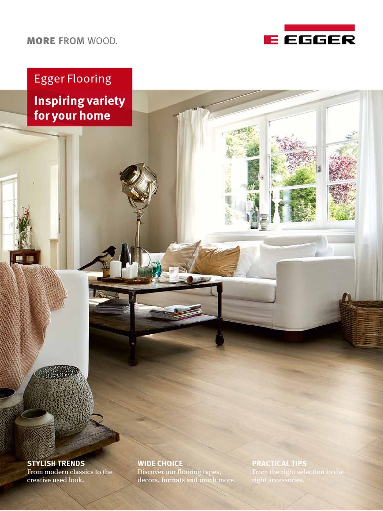 Egger Flooring: Inspiring Variety For Your Home | PDF | Flooring | Wood
