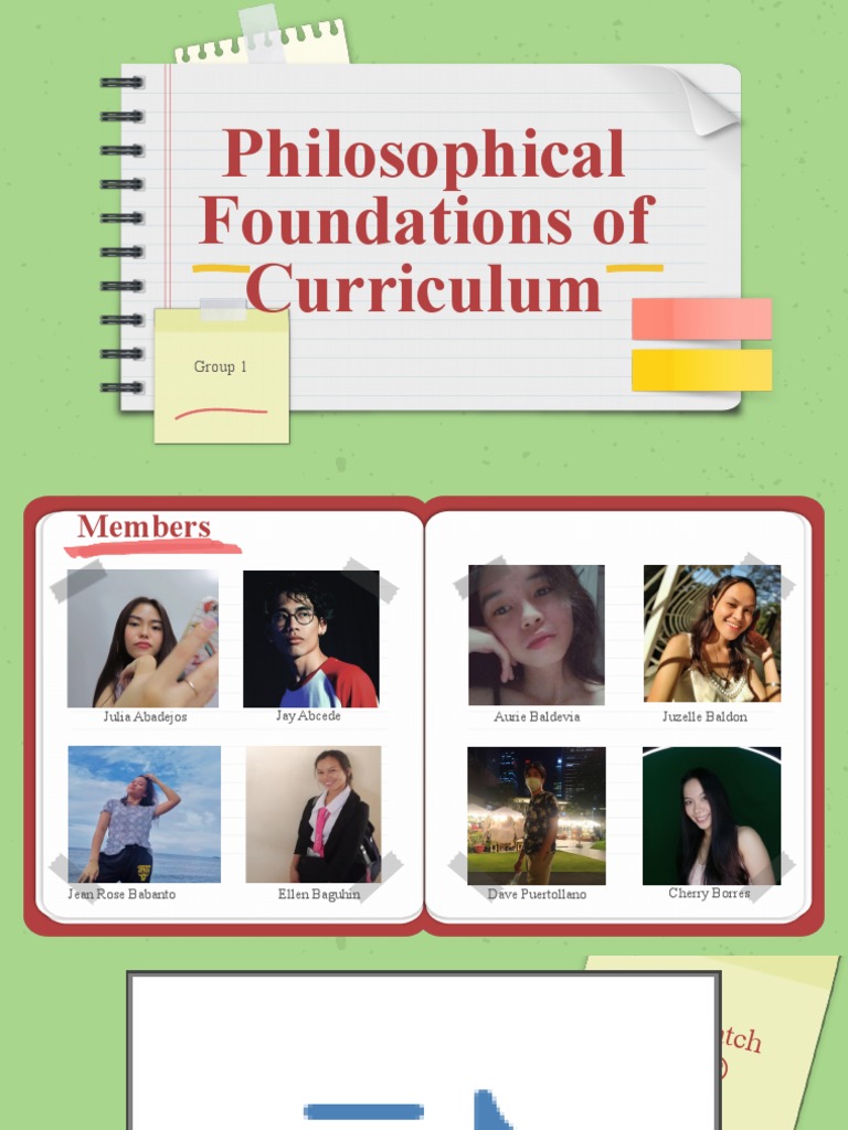 Philosophical Foundations of Curriculum | PDF | Teaching Method ...