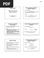 Engineering Economics Cheat Sheet | PDF | Compound Interest | Interest