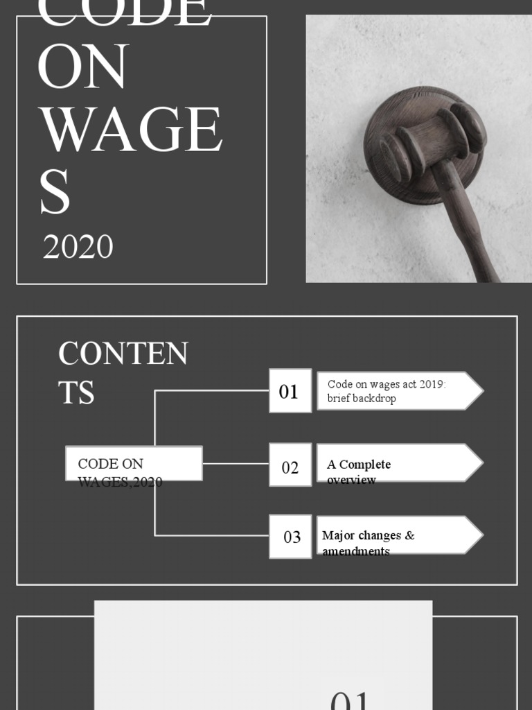 Code On Wages | PDF | Labour Law | Wage