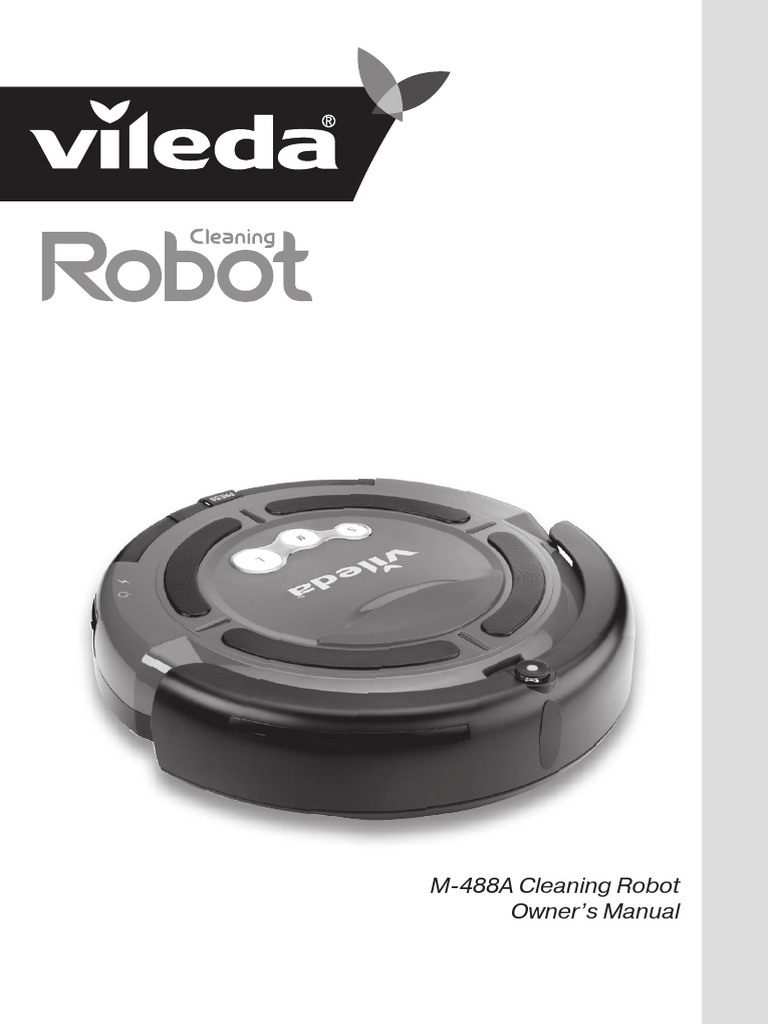 Vileda M-488a Manual EN | PDF | Battery Charger | Rechargeable Battery