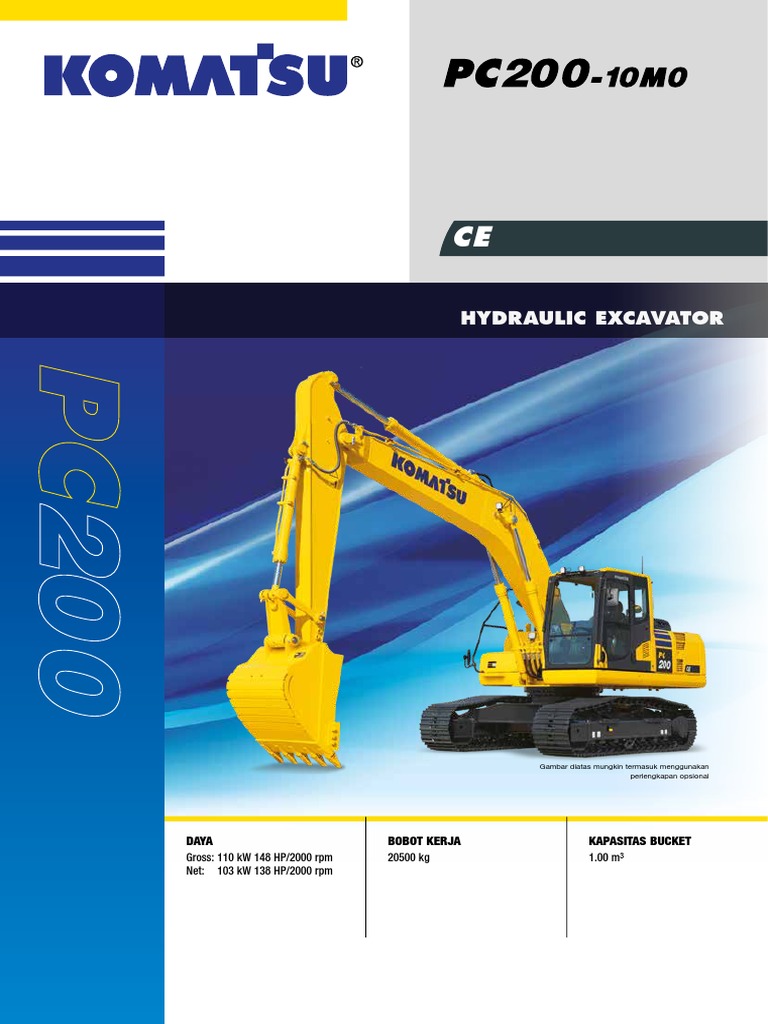 Catalogue PC200 10M0 CE UT00 | PDF