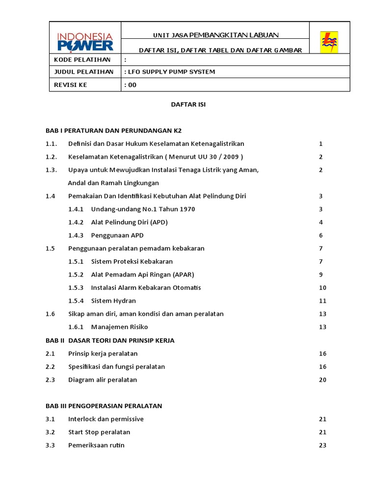 Daftar Isi LFO | PDF