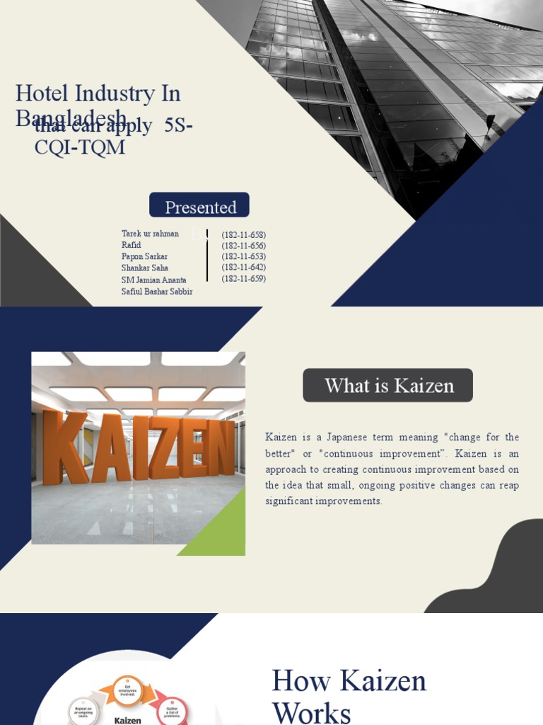 Hotel Industry in Bangladesh: That Can Apply 5S-Cqi-Tqm | PDF | Business | Business Process