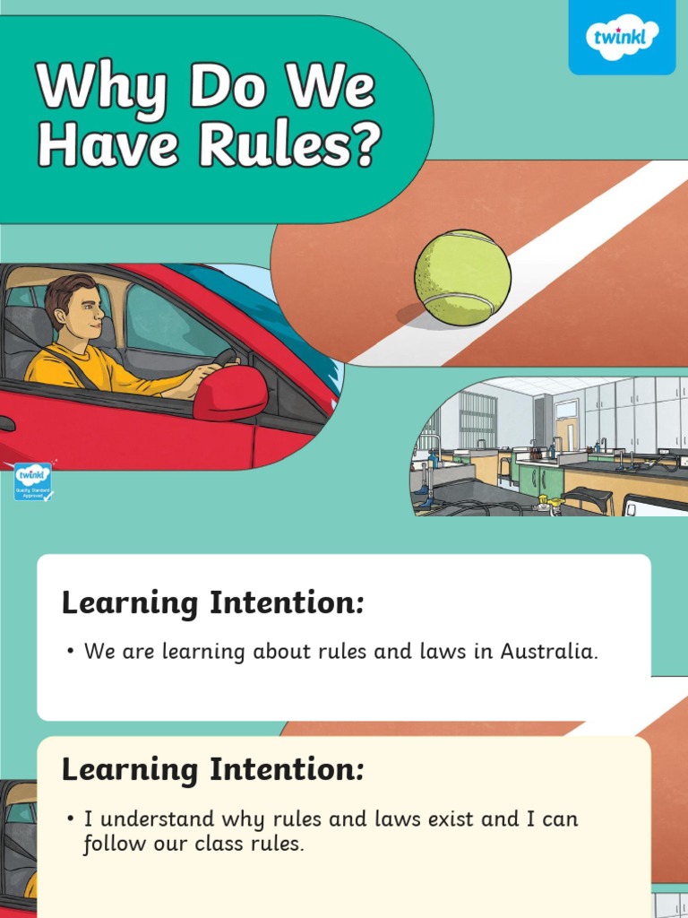 Why-Do-We-Have-Rules-Powerpoint Ver 1 | PDF | Crime & Violence | Justice