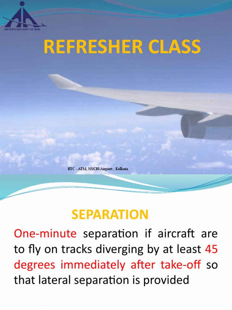 Separation Terminal | PDF | Airport | Aerospace Engineering