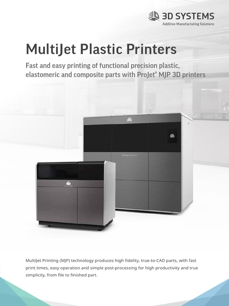 3d Systems MJP Brochure Usa4 2020 07 17 Web | PDF | 3 D Printing ...