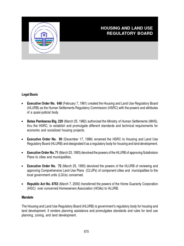 Housing and Land Use Regulatory Board | PDF | Real Estate Broker | Zoning
