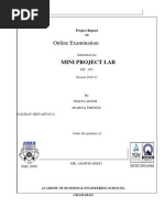 GTU Project Report - Format | PDF