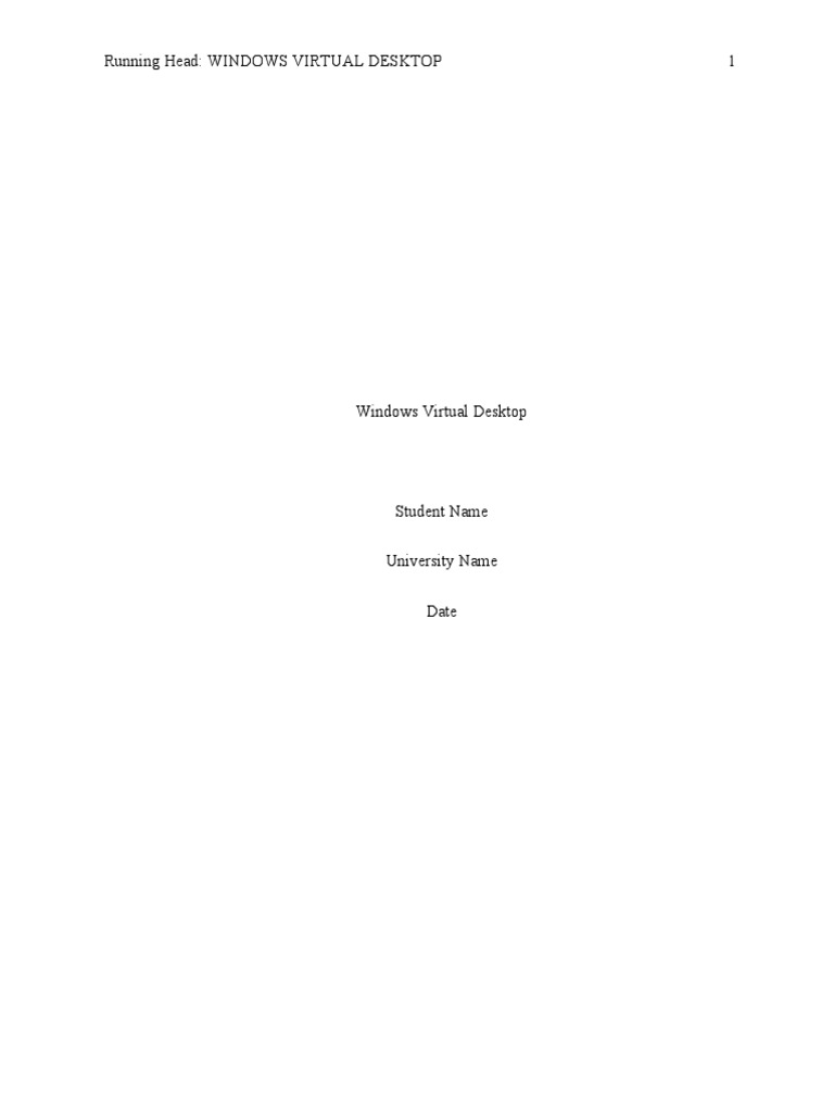 Windows Virtual Desktop | PDF | Microsoft Windows | Desktop Virtualization