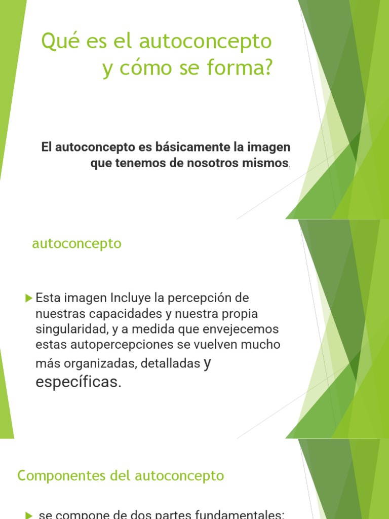 Qué Es El Autoconcepto y Cómo Se Forma | PDF | Autoestima | Autoconcepto