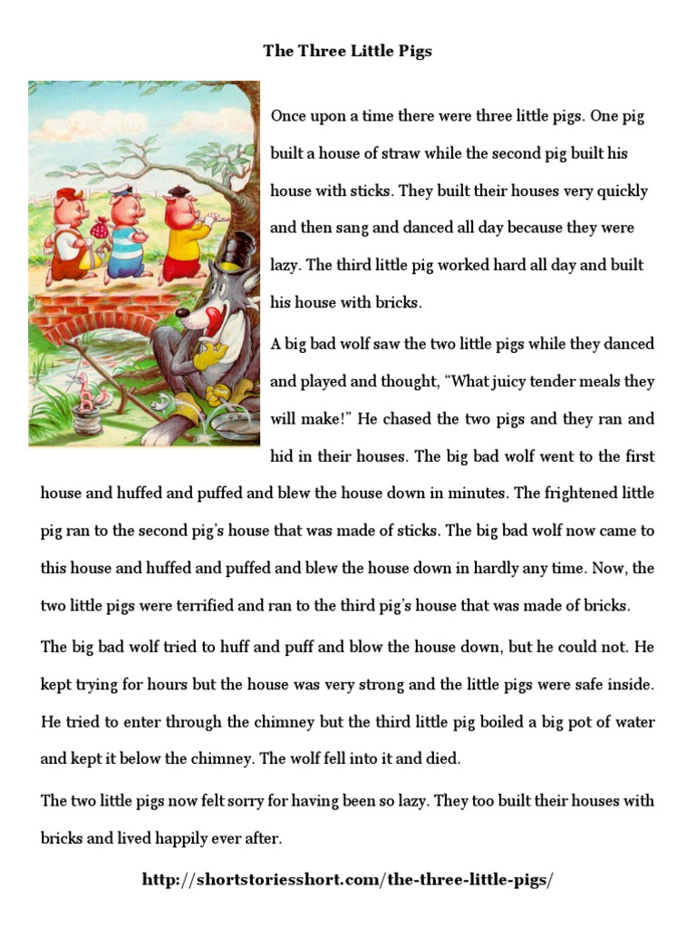 The Three Little Pigs | PDF