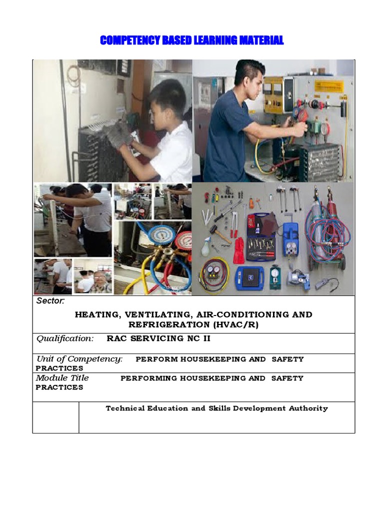 Perform Housekeeping and Safety Practices | PDF | Pipe (Fluid ...