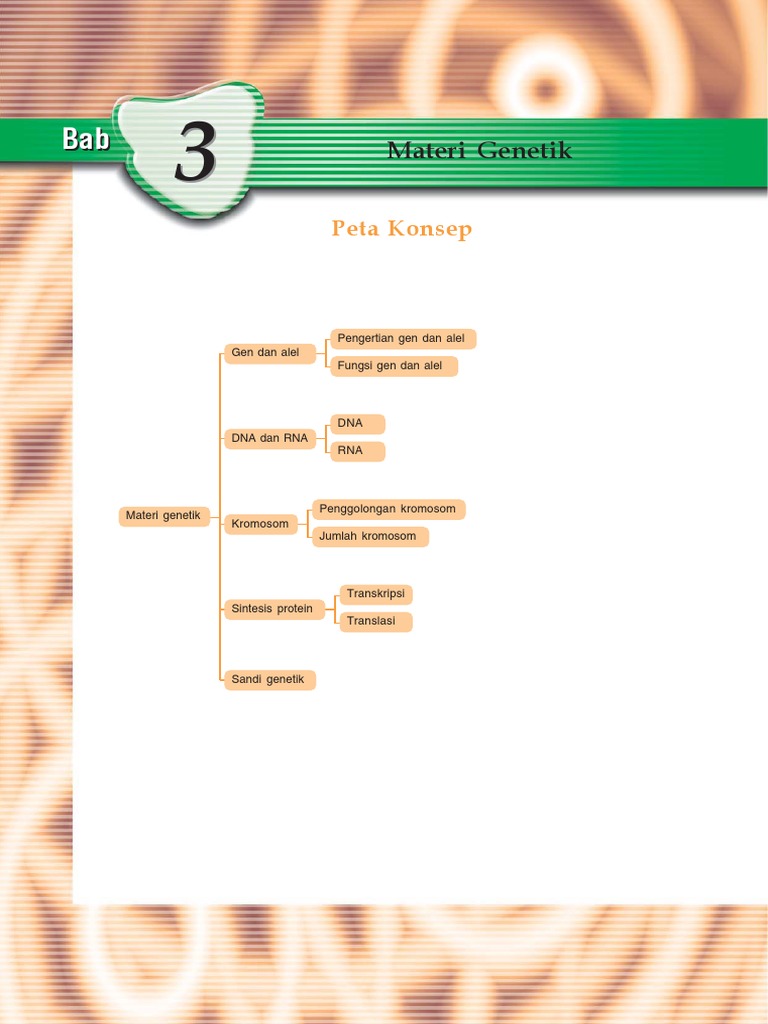 Adoc - Pub Bab Materi Genetik Peta Konsep Pengertian Gen Dan | PDF