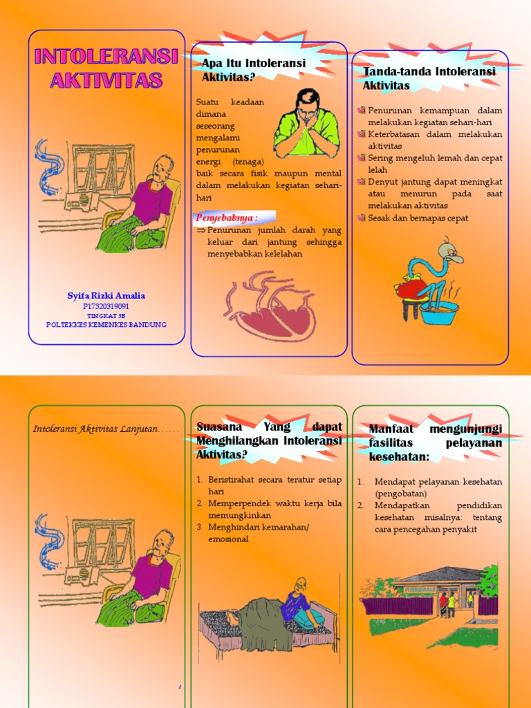 Leaflet Intoleransi Aktivitas | PDF