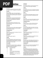 Cortex Prime Core Character Sheet (With Abilities) | PDF