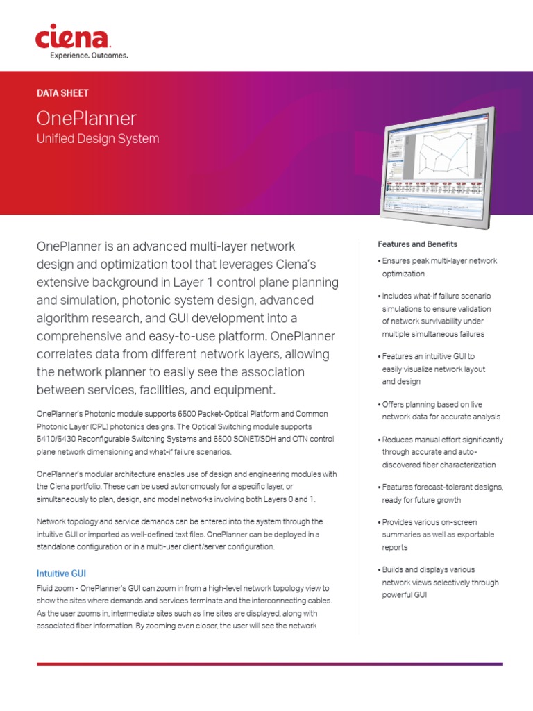 Network Design Tool for Planners | PDF | Computer Network | Graphical User Interfaces