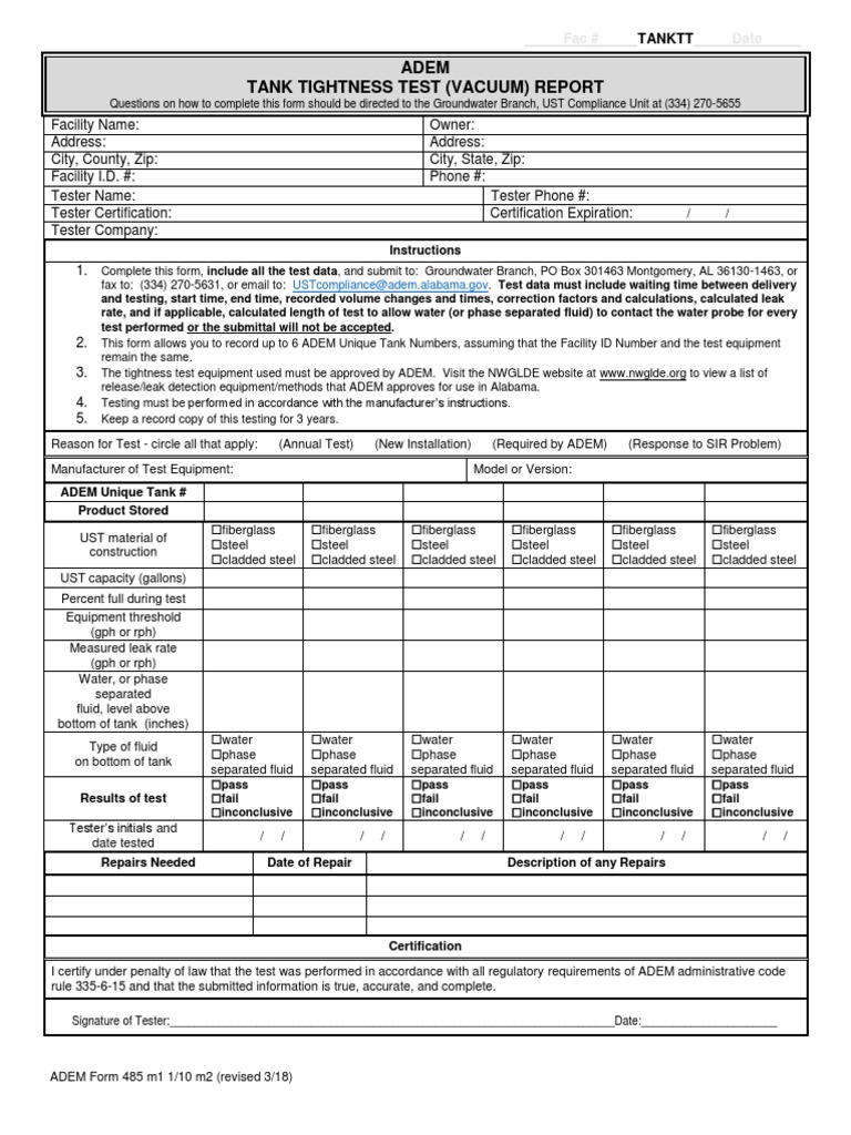Vacuum Box Sample Report | PDF