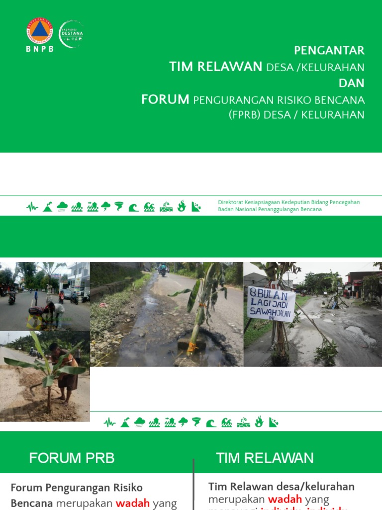 Perbedaan FPRB Dan Relawan Desa | PDF