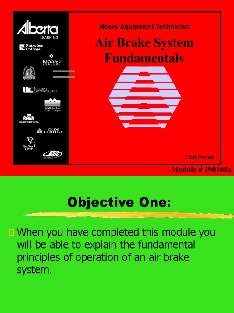 Air Brakes Module 1 | PDF | Friction | Brake