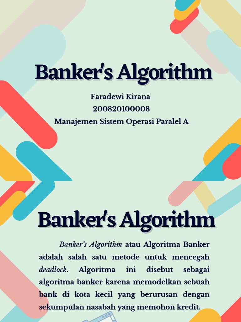 Banker's Algorithm | PDF