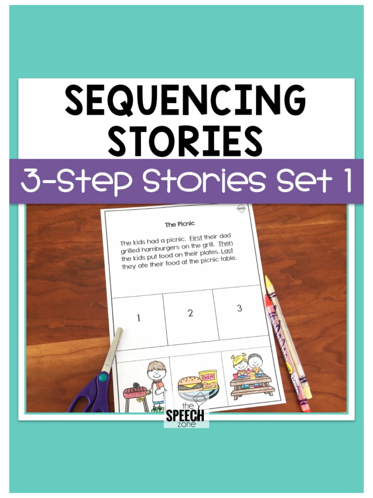 Three Step Sequencing Stories Set 1 | PDF | Digital Millennium ...