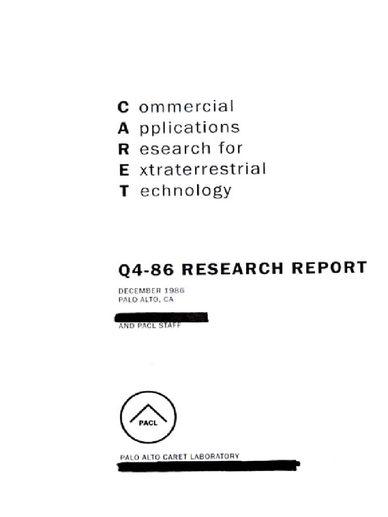 Fdocuments - in Caret q4 86 Research Report | PDF