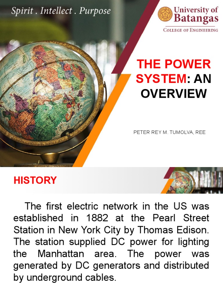 Lecture 1 - Introduction To Power System | PDF | Electric Power ...